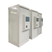 China SGS 18U Outdoor Battery Cabinet With Air Conditioner for sale
