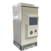 China SGS 18U Outdoor Battery Cabinet With Air Conditioner for sale