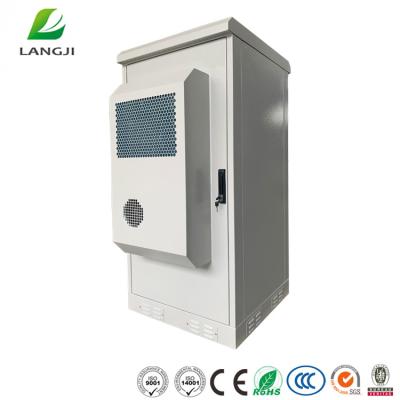 China Climate Controlled Nema Outdoor Telecom Enclosures Single Bay for sale