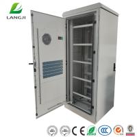 China 37U IP55 IP65 telecom cabinet cooling outdoor telecommunication enclosures for sale