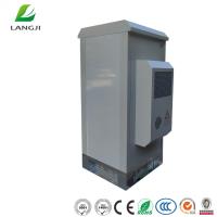 China Galvanized Steel 19 Inch Rack Outdoor Battery Cabinet For Telecommunication for sale