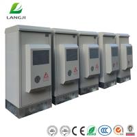 China Galvanized Steel 19 Inch Rack Outdoor Battery Cabinet For Telecommunication for sale