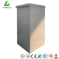 China 30U 19 Inch Rack Outdoor Telecom Cabinet For BTS Station for sale