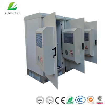 China IP55 30U Floor Standing Telecom Cabinet 19 Inch Rack Enclosure for sale