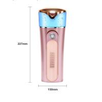 China Molecule Hydrogen Water Spray Replenishing Beauty Rejuvenation Skin Cool Mist Facial Steamer for sale