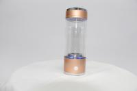 China Spe Hydrogen Water Generator Bottle 5V 2A Double Straight Tube Glass Rich Beauty Health Cup for sale