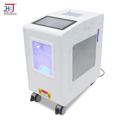 China Moveable Hydrogen Gas Machine Oxygen Inhaler English Interface 3000Ml With Four Wheels for sale