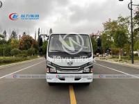 China Dongfeng 6cbm Stainless Steel 4-Brush Street Sweeper Truck Cummins 125HP for sale