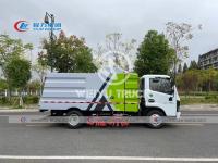 China Dongfeng 6cbm Stainless Steel 4-Brush Street Sweeper Truck Cummins 125HP for sale