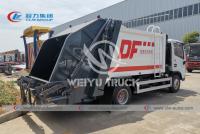 China Dongfeng 6cbm Garbage Compactor Truck Q235 Carbon Steel Anti-Corrosive ISO CCC Sanitation Waste Disposal for sale