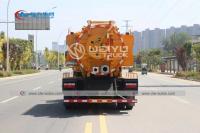 China Dongfeng 4x2 11cbm Vacuum Sewer Jetting Truck with Italy High Pressure Plunger Pump for sale