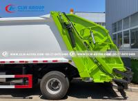 China SINOTRUK HOWO 8 CBM Waste Compactor Truck Rear Loader Compressed Garbage Truck 116 HP for sale