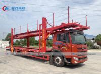 China FAW 4x2 6 Wheels RHD Car Hauler Truck 12000x2550x3900 mm 5-6 Units Cars Transporter for sale