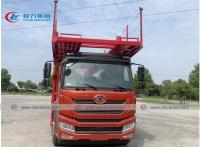China FAW 4x2 6 Wheels RHD Car Hauler Truck 12000x2550x3900 mm 5-6 Units Cars Transporter for sale