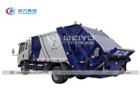 China HOWO 8cbm Cummins 154hp Carbon Steel Compactor Garbage Truck for Sanitation for sale
