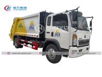 China HOWO LHD 6x4 Rear Load Garbage Compactor Truck 12m3 160HP Diesel for sale