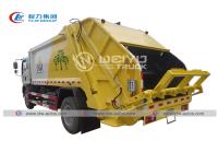 China HOWO LHD 6x4 Rear Load Garbage Compactor Truck 12m3 160HP Diesel for sale
