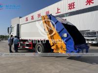 China Sinotruk HOWO 14cbm Garbage Compactor Truck Heavy Duty 190HP Euro4 Rear Loader for sale