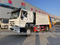China Sinotruk HOWO 14cbm Garbage Compactor Truck Heavy Duty 190HP Euro4 Rear Loader for sale