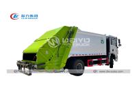 China Shacman 14cbm Rear Loader Refuse Compactor Truck 240HP Diesel Engine 6x4 for sale