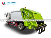 China 8 CBM HOWO Cummins Diesel Engine Waste Compactor Truck Self Loading & Unloading for sale