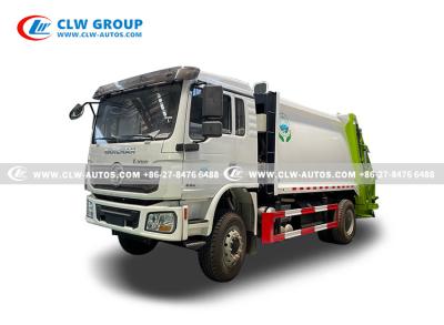 China Shacman L3000 240HP 14cbm Rear Loader Compactor Garbage Truck for Municipal Waste Collection for sale