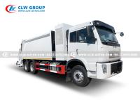 China FAW 6x4 18cbm Compressed Garbage Truck Waste Trash Recycling Domestic 336HP for sale