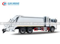 China FAW 6x4 18cbm Compressed Garbage Truck Waste Trash Recycling Domestic 336HP for sale