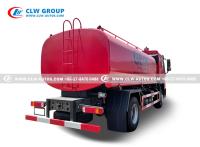 China HOWO 4x2 12000L Fire Sprinkler Water Bowser Truck High Pressure Pump 12ton Euro V for sale