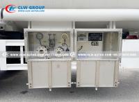 China 3 Axle 49600L LPG Tank Semi Trailer for Propane Transport 49.6CBM for sale