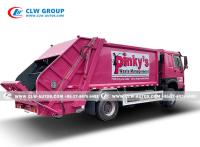 China Sinotruk HOWO 14cbm Rear Loader Garbage Truck 190HP Diesel Compactor Truck for sale