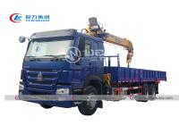 China HOWO 6x4 Truck Mounted Telescopic Boom Crane 336HP 10 Ton 360 Degree Rotation for sale