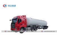 China LPG Semi Trailer 50000 Liters 25 Ton Q345R Steel ASME Standard Transport Tanker for sale