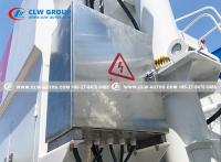 China 10 Ton Bulk Feed Truck Body 20 CBM Poultry Farm Chicken Duck Pig Feed Transport for sale