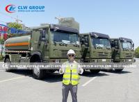 China 4x4 All Wheel Drive 10000L Fuel Tank Truck Refuelling Oil Tanker for Aircraft Aviation for sale