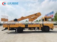 China 32m Telescopic Boom Platform Hydraulic Manlift Aerial Work Truck 200kg Load 360 Rotation for sale