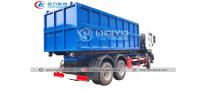 China Isuzu 20cbm Hook Lift Waste Collection Truck Roll Off Truck 280HP Euro4 for sale