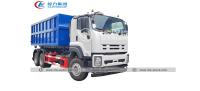 China Isuzu 20cbm Hook Lift Waste Collection Truck Roll Off Truck 280HP Euro4 for sale