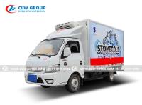 China Dongfeng Mini 6 CBM Freshgoods Refrigerated Box Truck Insulation Truck 68hp for sale