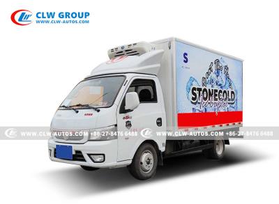 China Dongfeng Mini 6 CBM Freshgoods Refrigerated Box Truck Insulation Truck 68hp for sale