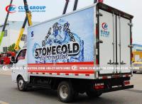 China Dongfeng Mini 6 CBM Freshgoods Refrigerated Box Truck Insulation Truck 68hp for sale