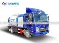 China HOWO 4x4 5000L Fuel Truck Mobile Oil Tanker Off Road Aircraft Refueler 266HP for sale
