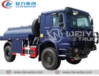 China 5000L 5 Tonnes Off Road 4x4 All Wheel Drive Stainless Steel Fuel Oil Tank Truck for sale