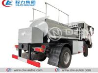 China 5000L 5 Tonnes Off Road 4x4 All Wheel Drive Stainless Steel Fuel Oil Tank Truck for sale