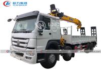 China Howo 8X4 371hp 16t Truck Mounted Crane 24.4m Lifting Height Telescopic Boom Crane for sale