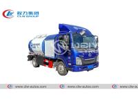 China Aluminium Alloy Aircraft Fuel Tanker Truck 5000L 5cbm Crude Oil Tanker Truck for sale