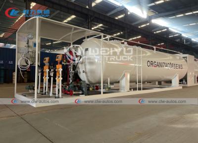 China Mobile LPG Cylinder Filling Station 20000Liters 20cbm 10tons Propane Butane for sale