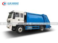 China HOMAN 12cbm Sanitation Garbage Compactor Truck RHD 220hp Waste Removal for sale
