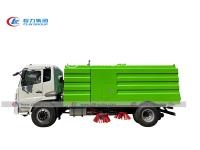 China Dongfeng 4x2 8cbm Road Sweeper Truck 170HP Street Cleaner Machine for Sale for sale