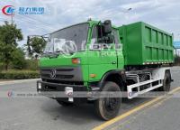 China Dongfeng 12cbm 12m3 Garbage Transfer Truck Waste Hydraulic Hooklift Equipment 190HP for sale
